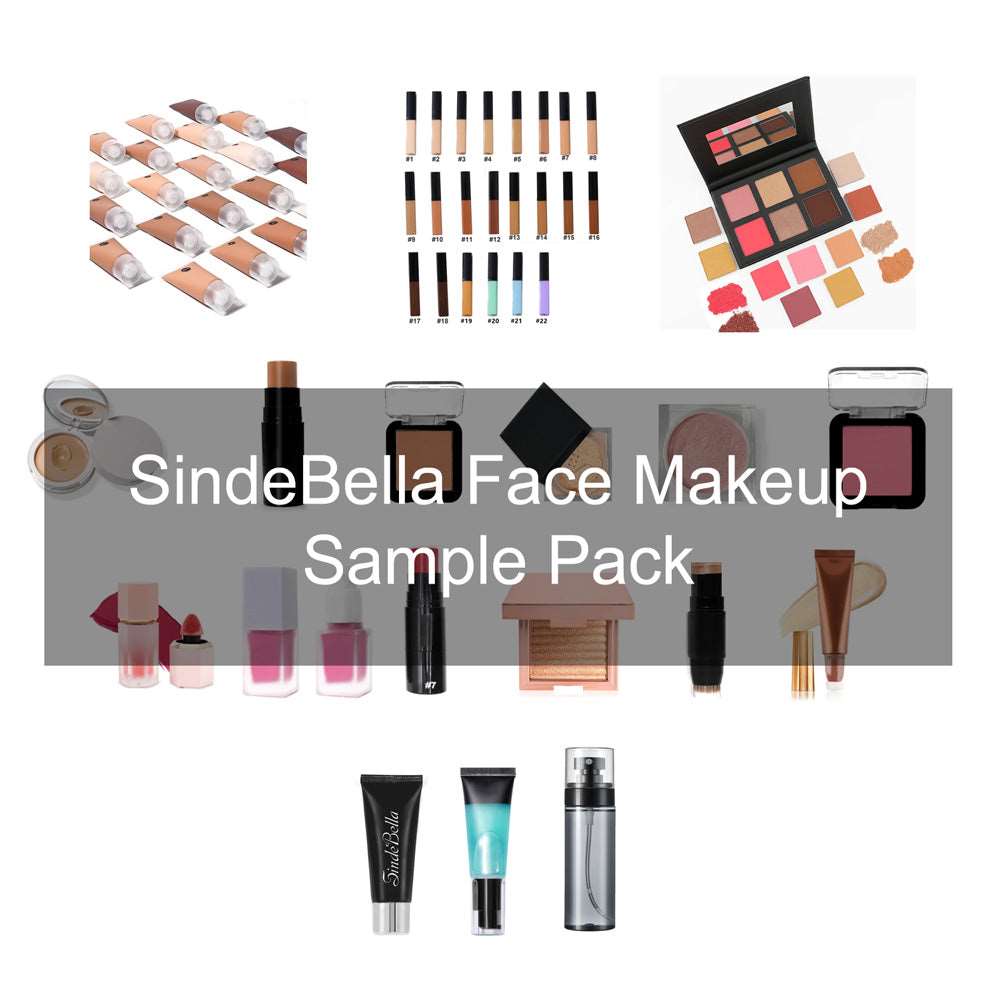 Face Makeup Sampler Pack (Full Range, mix shades) – SindeBella Beauty Store